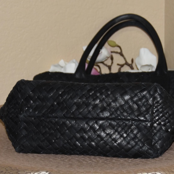 Falor | Bags | Falor Falorni Italia Leather Woven Hobotote Bag | Poshmark